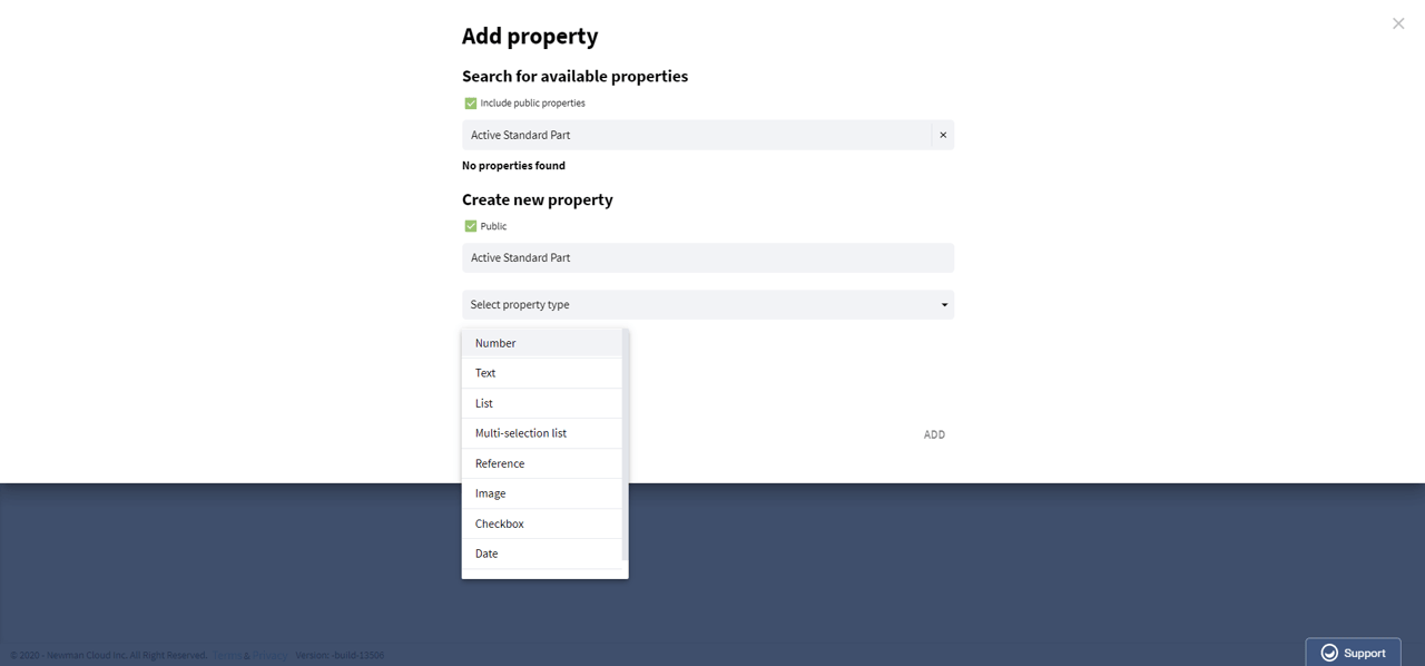 Properties and property types – OpenBOM Training Library
