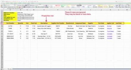 Import Data from Spreadsheets – OpenBOM Training Library