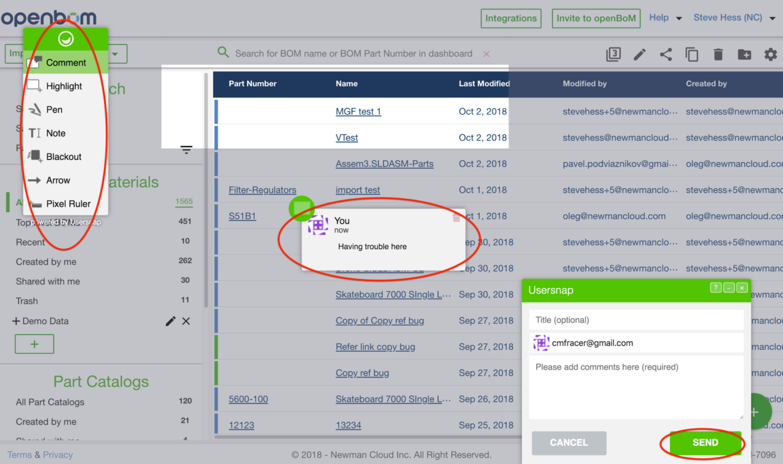 User Interface – OpenBOM Training Library