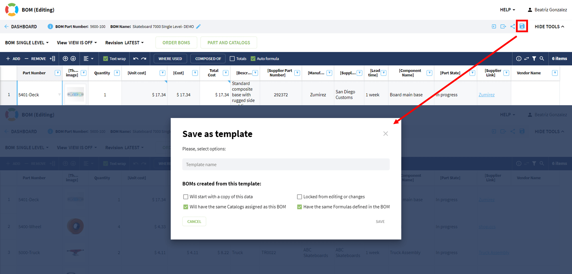 Using Templates for Bills of Materials – OpenBOM Training Library