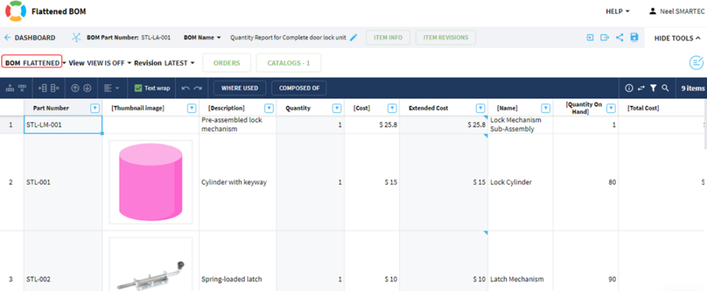 BOM Visualization – OpenBOM Training Library